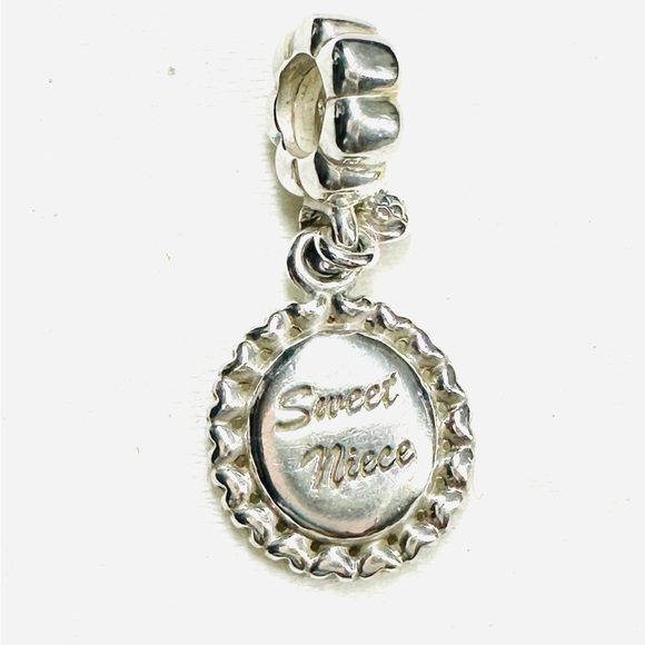 Pandora | Jewelry | Authentic Pandora Sweet Niece Charm | Poshmark